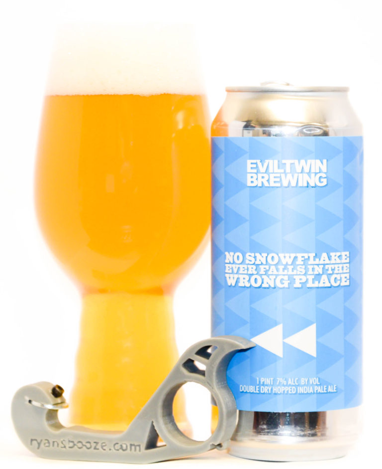 Evil Twin Brewing No Snowflake Ever Falls In the Wrong Place (Erase ... Evil Twin Brewing No Snowflake Ever Falls In the Wrong Place (Erase ...